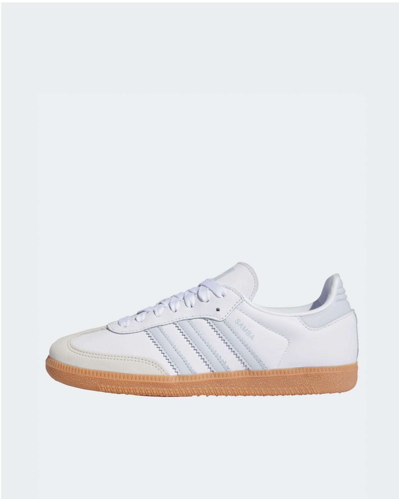 Adidas Samba OG W Cloud White White Halo Blue Gum IE0877 – Dela